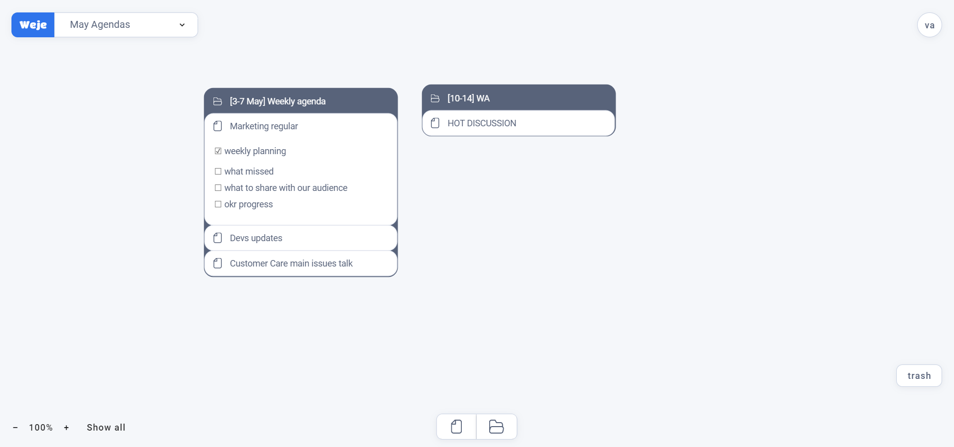 How to take good meeting notes in a minute? - Weje.io