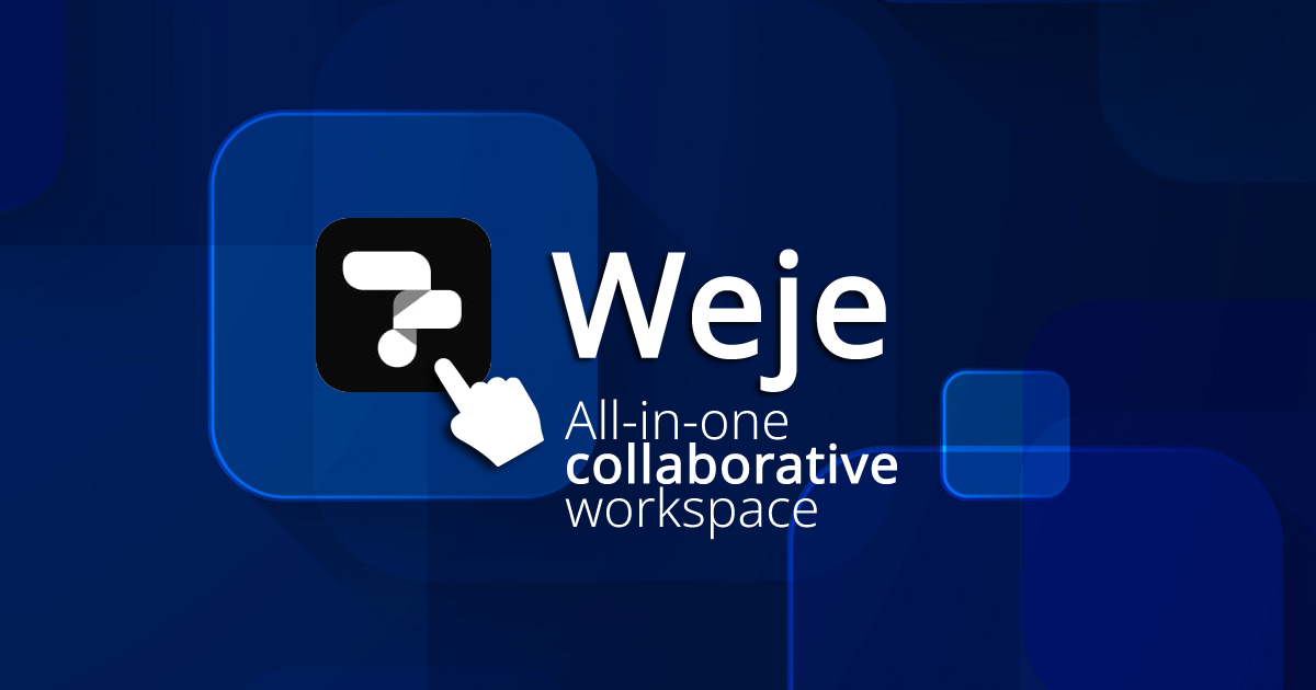 Pricing for Weje collaborative workspace
